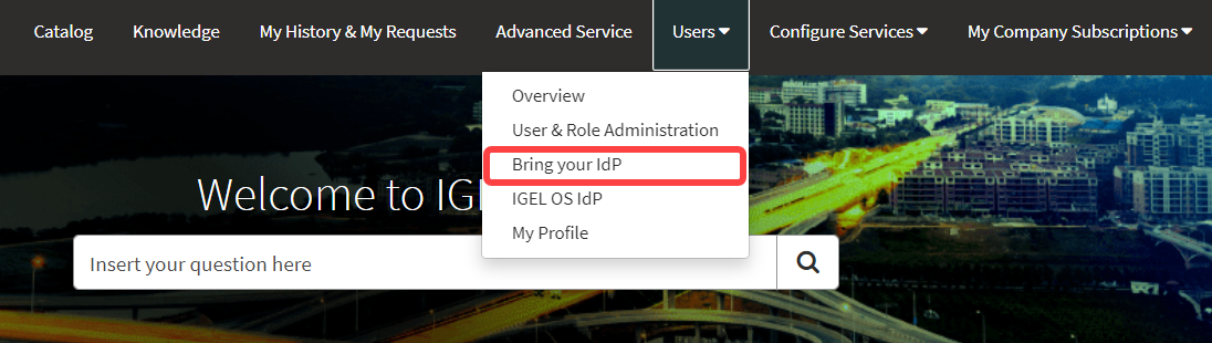 Managing Users and Roles in the IGEL Customer Portal