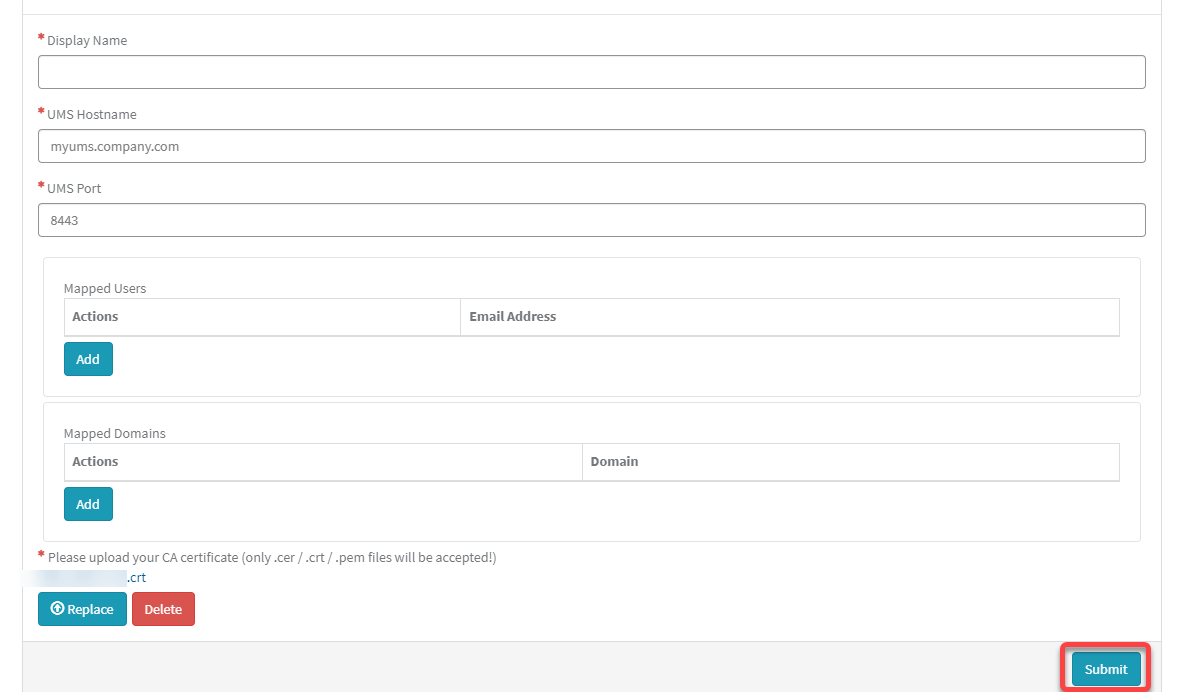 Initial Configuration of the IGEL Onboarding Service (OBS)