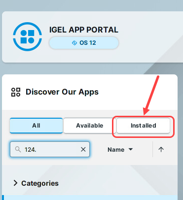 Installing IGEL OS Apps Locally on the Device