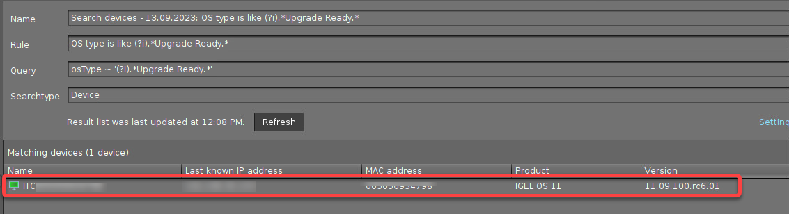 Upgrading (Migration) from IGEL OS 11 to IGEL OS 12