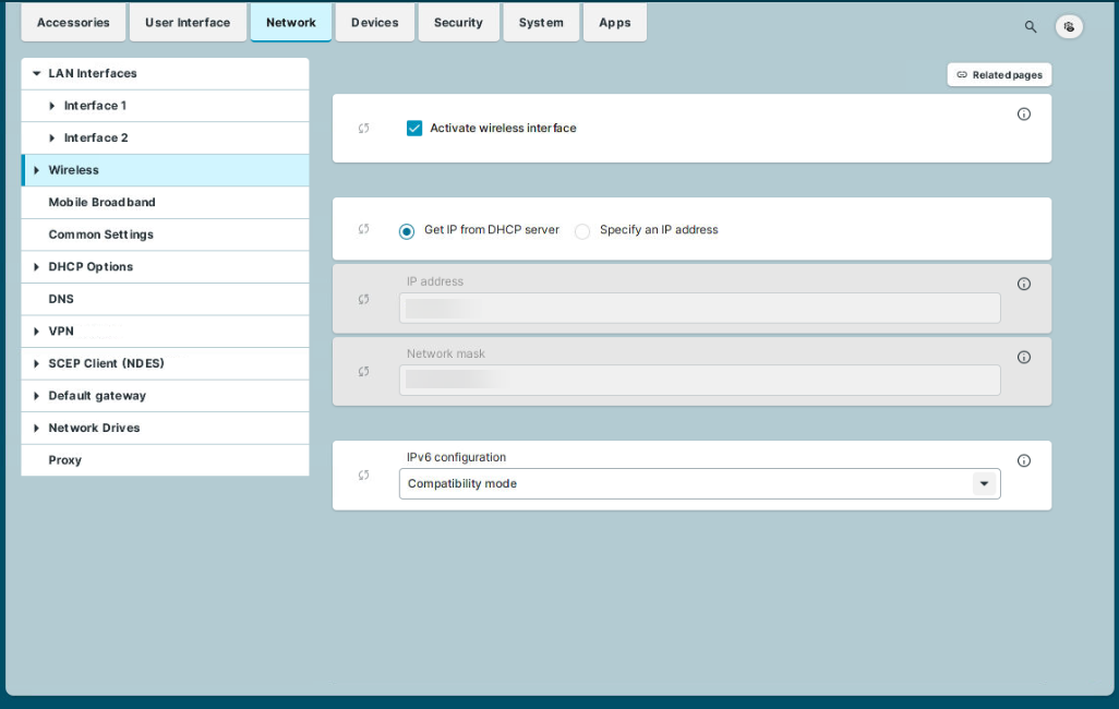 Wireless Connections in IGEL OS 12