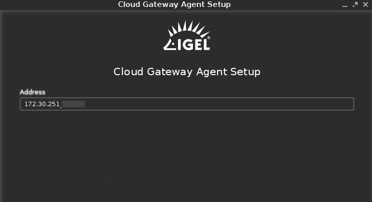 Connecting a Device to the IGEL Cloud Gateway