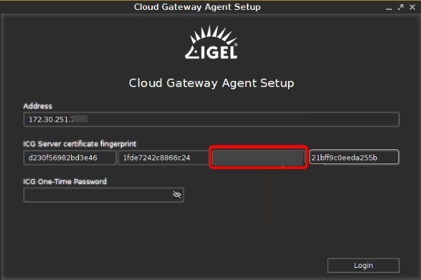 Connecting a Device to the IGEL Cloud Gateway