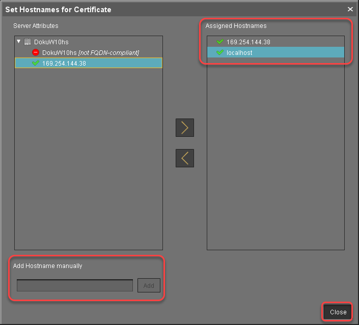 How to Use Your Own Certificates for Communication over the Web Port ...