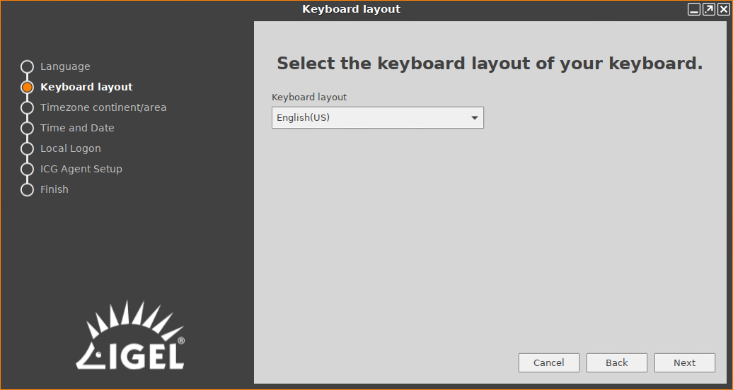 Setup Assistant for IGEL OS
