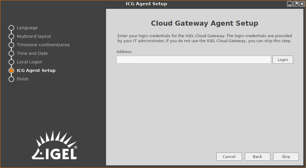Setup Assistant for IGEL OS