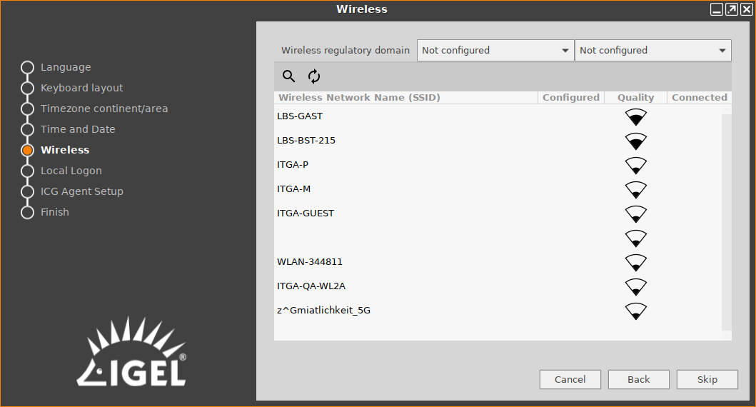 Setup Assistant for IGEL OS