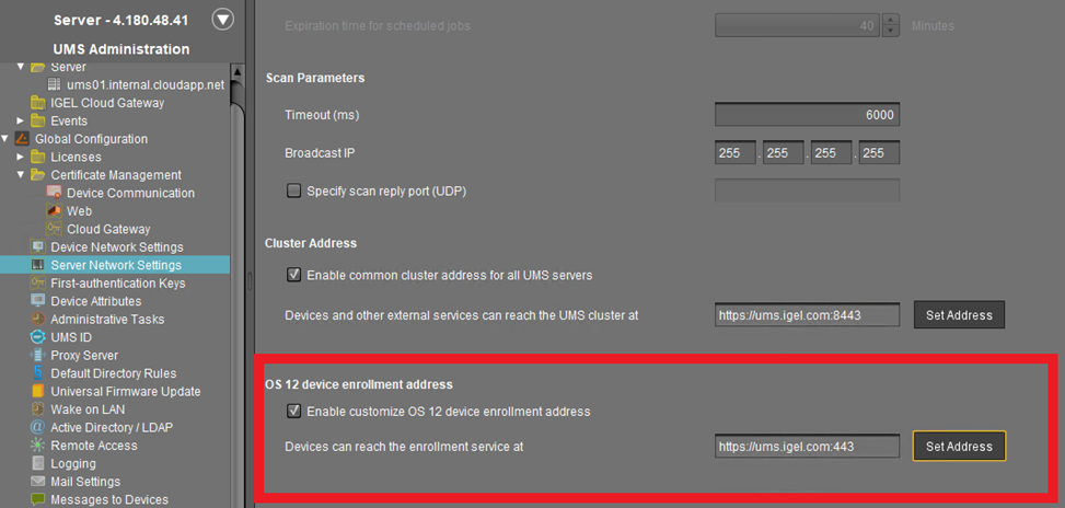 Configure the UMS to Integrate Reverse Proxy with SSL Offloading