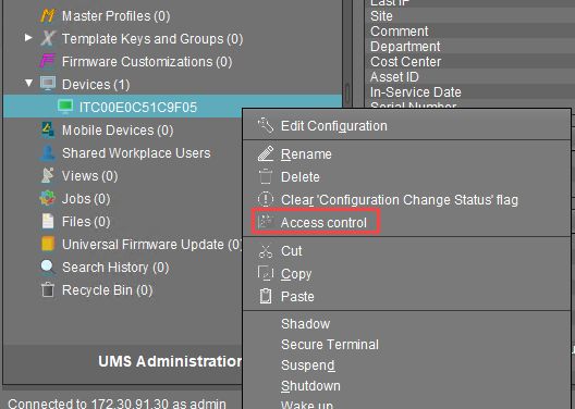 Assigning Permissions