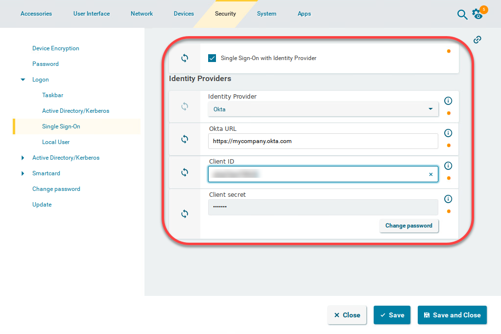 Facilitated Switching between IdPs for Single-Sign On (SSO) In IGEL OS 12.2