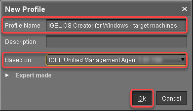 IGEL OS Creator for Windows (OSCW) for IGEL OS 12 on Windows 11/10 Workstations
