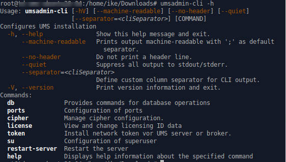 IGEL UMS Administrator Command-Line Interface