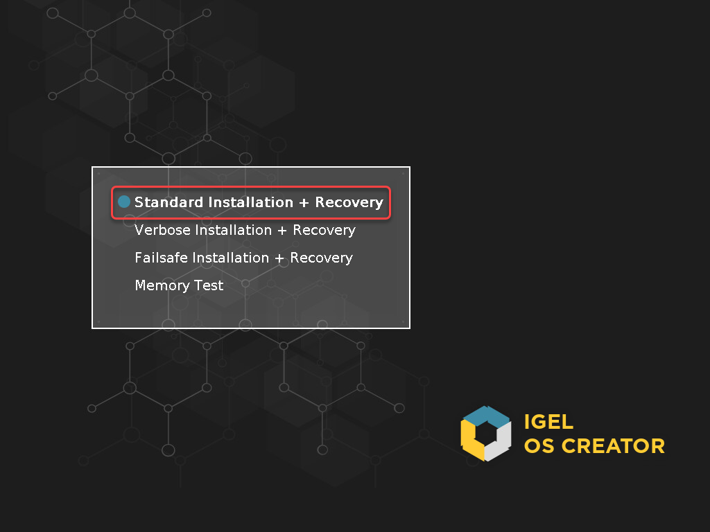 Installation Procedure for Factory Images