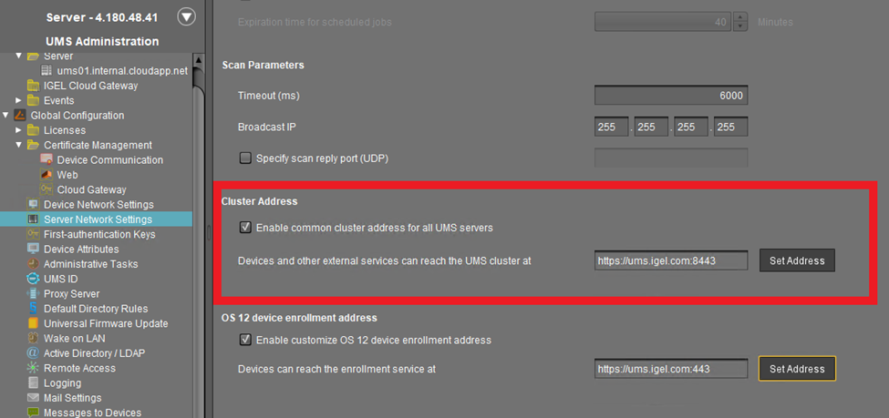 Configure the UMS to Integrate Reverse Proxy with SSL Offloading