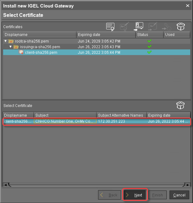 Installing the IGEL Cloud Gateway