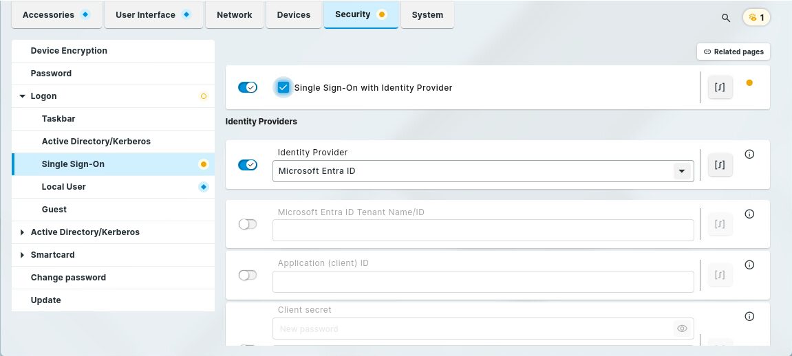 Single Sign-On in IGEL OS 12