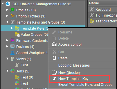How to Create Template Keys and Values