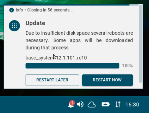 Multistage Update of the IGEL OS Base System