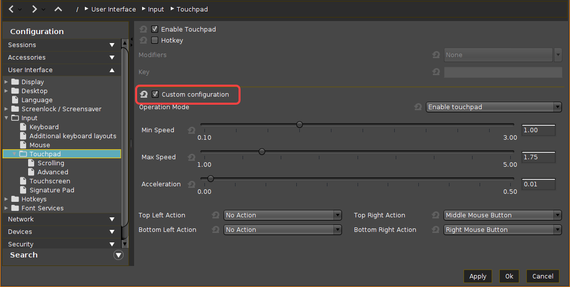 Using Natural Scrolling (Reverse Scrolling Direction) on IGEL OS Devices