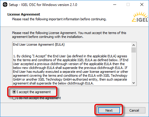 IGEL OS Creator for Windows (OSCW) for IGEL OS 12 on Windows 11/10 Workstations