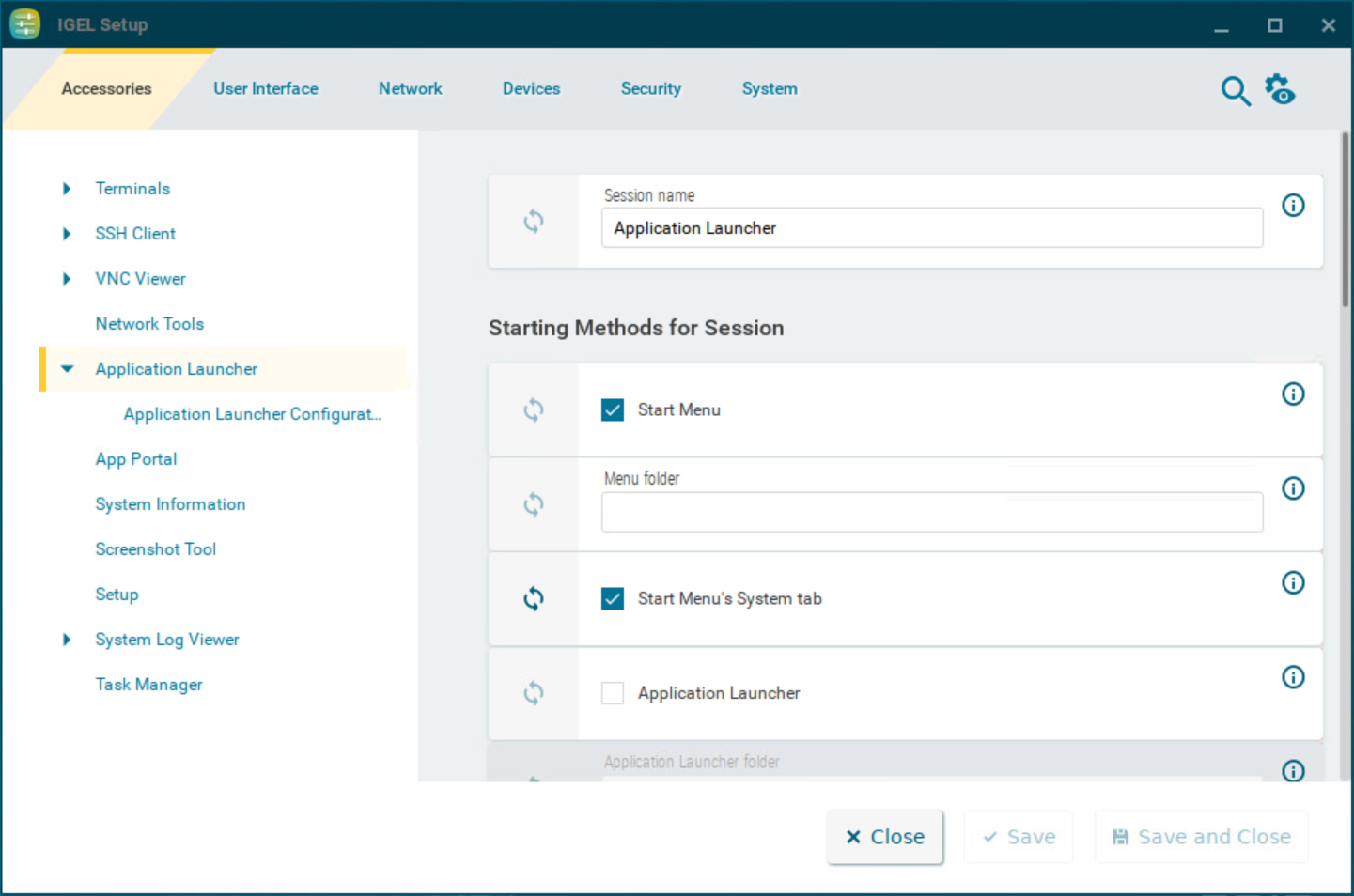 Application Launcher