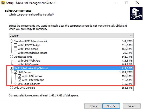 Installing the First Server in an HA Network