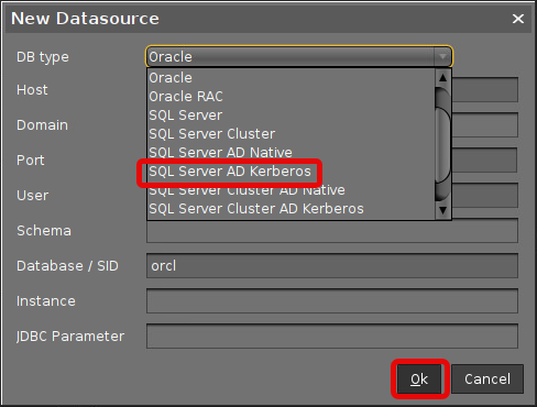 Microsoft SQL Server/Cluster with Active Directory (AD) Authentication via Kerberos
