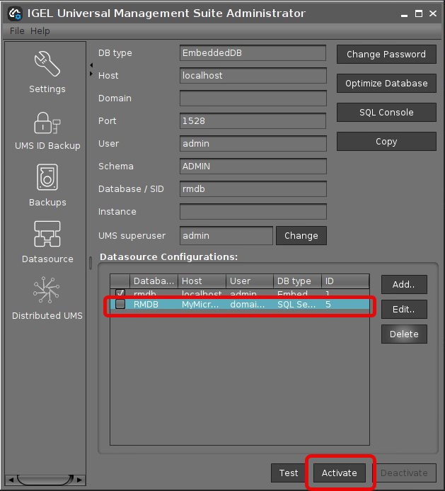 Microsoft SQL Server/Cluster with Native SQL Authentication