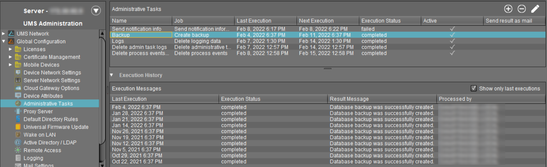 Administrative Tasks - Configure Scheduled Actions for the IGEL UMS