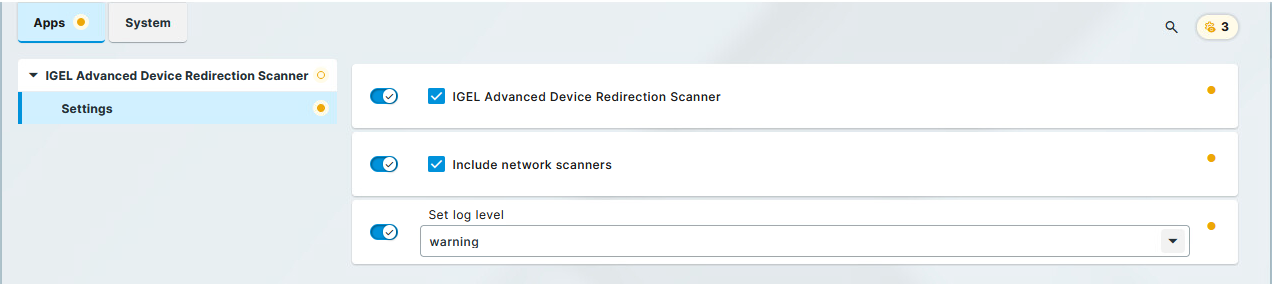 IGEL Advanced Device Redirection Scanner