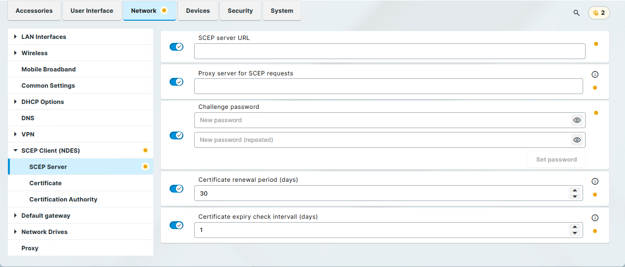 SCEP Server in IGEL OS 12