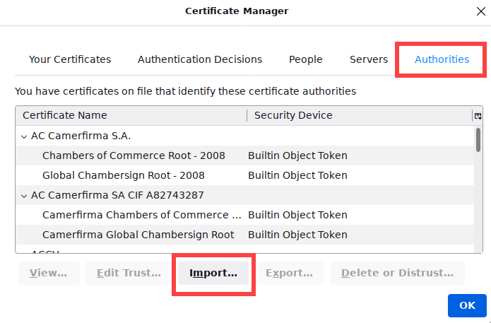 Installing Certificates Manually in IGEL OS
