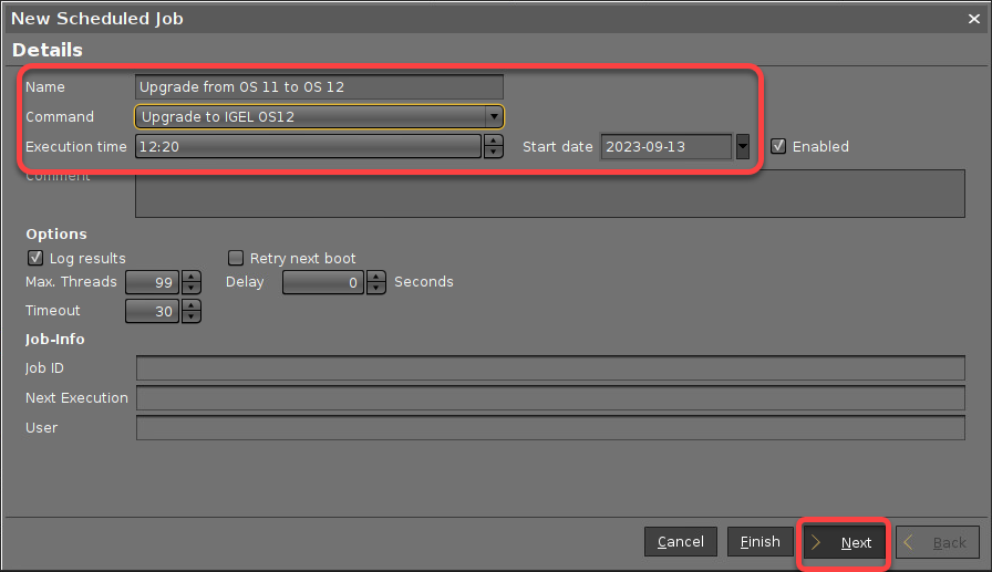 Upgrading (Migration) from IGEL OS 11 to IGEL OS 12
