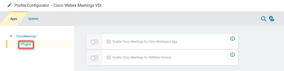 Getting Started with Cisco Webex Meetings VDI on IGEL OS