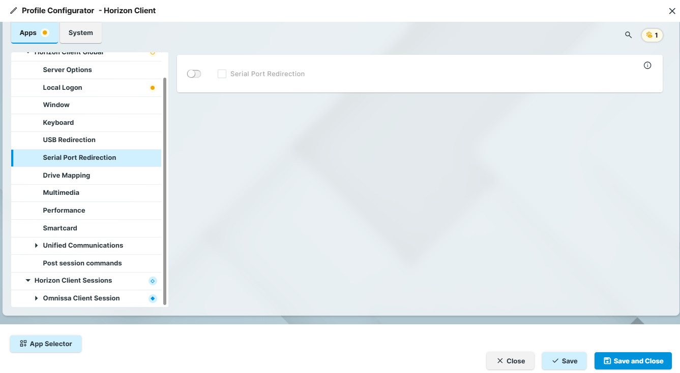 Configuring the Omnissa Horizon Client on IGEL OS