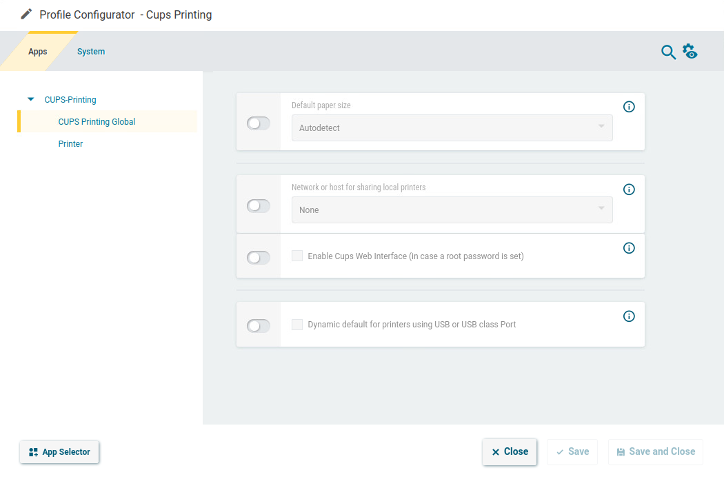 Configuration of CUPS Printing on IGEL OS