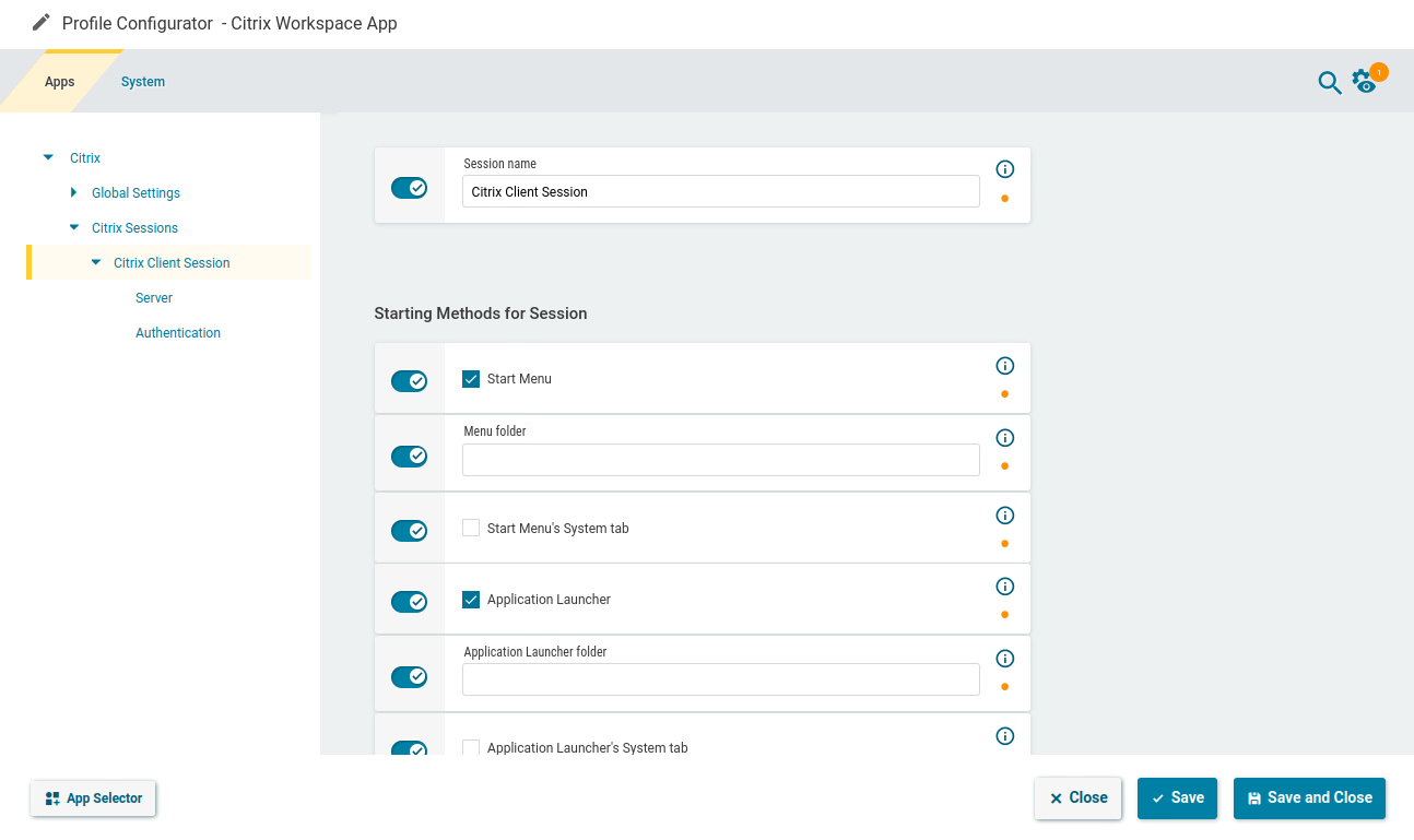 Getting Started with the Citrix Workspace App on IGEL OS