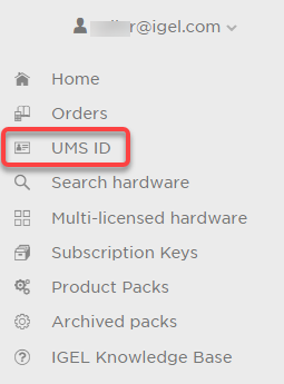 How to Assign a Product Pack to the UMS ID