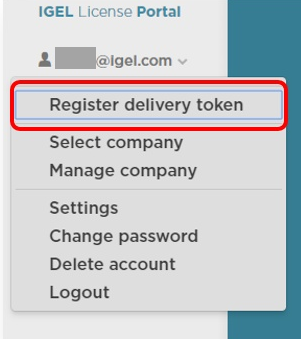 How to Get an ALD Token from the IGEL License Portal