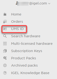 How to Register the UMS ID in ILP