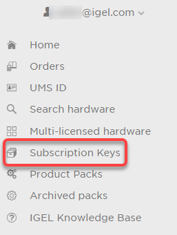 How to Use IGEL OS 11 with IGEL Subscription - Create an EMP Product ...